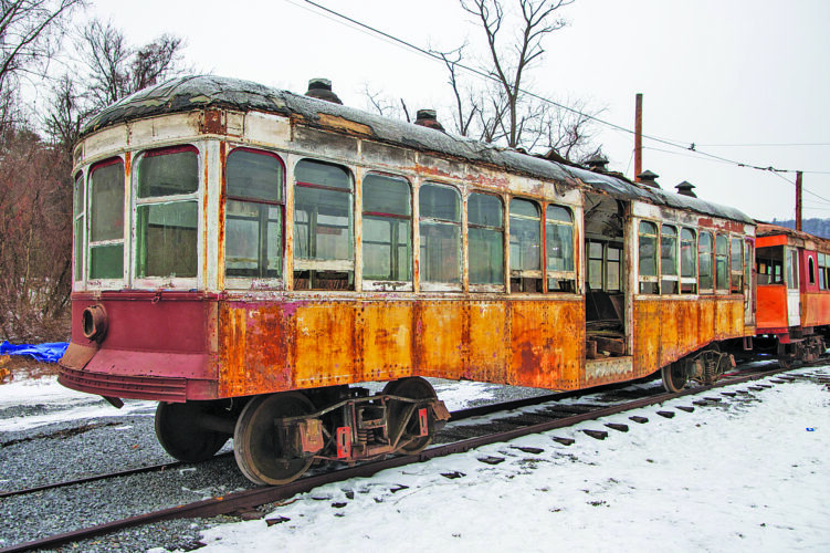 Historic trolley car makes it back home | News, Sports, Jobs - The Sentinel